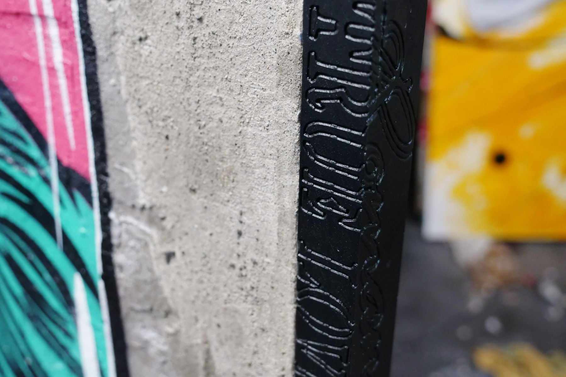 Fluro Romance 120cm x 150cm Industrial Concrete Urban Pop Art Painting ...