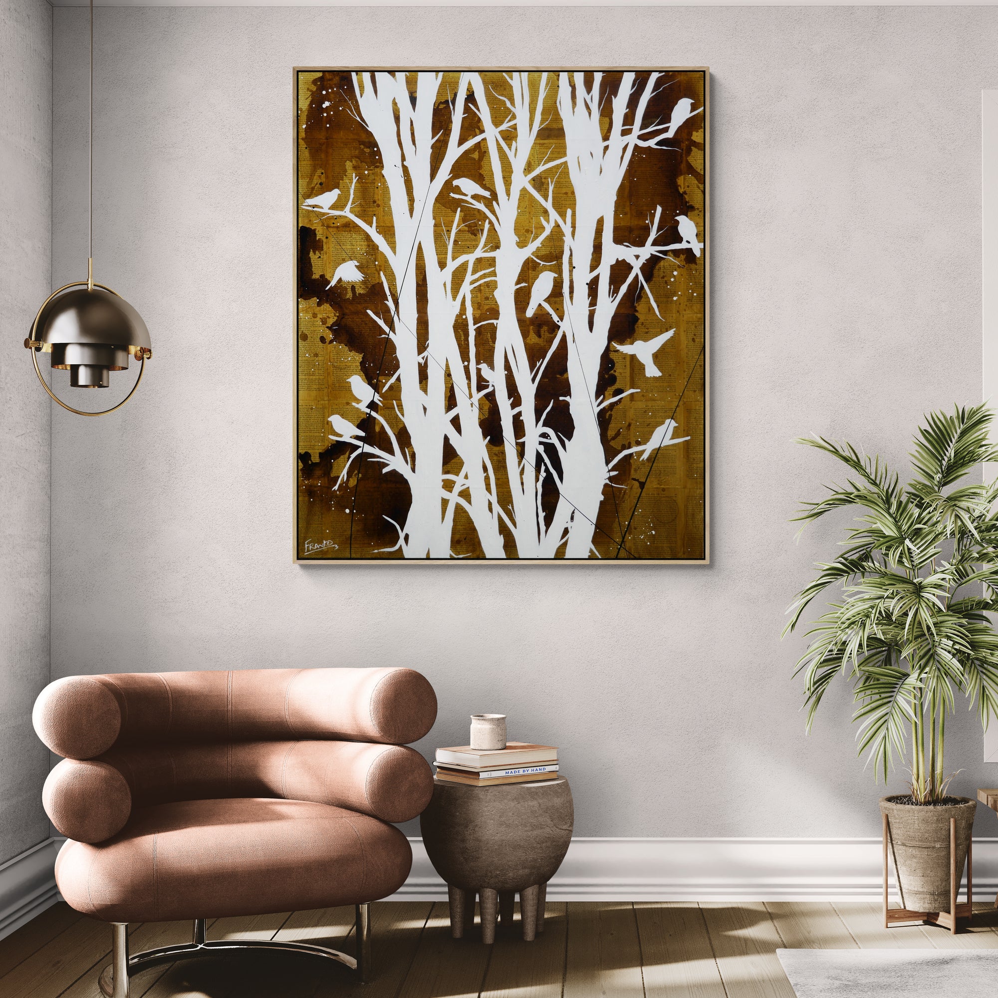 The Committee 120cm x 100cm Urban Pop Book Club Painting – Franklin Art ...